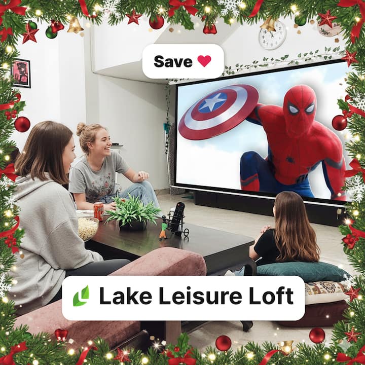 Llloft Near Fateh Sagar Lake, Private Hd Cinema - Udaipur