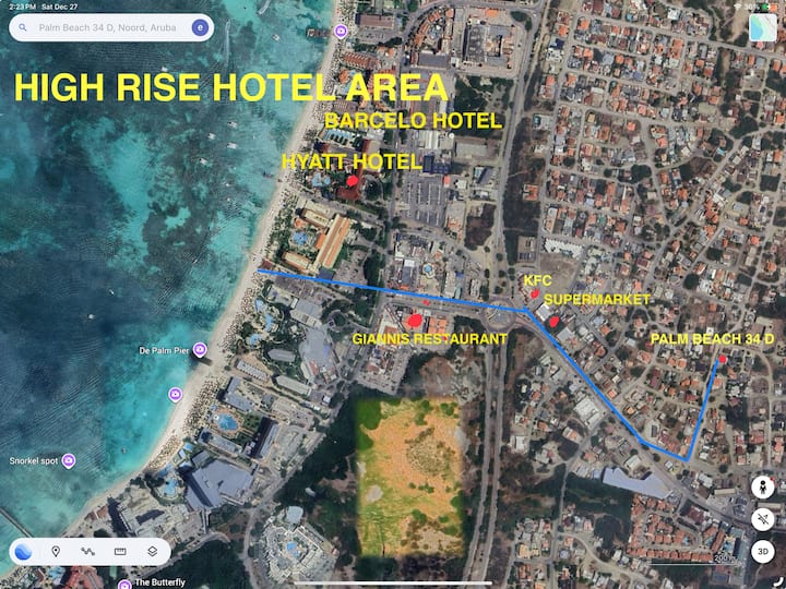 Aruba Palm Beach  Spacious House 0.8mile To Beach - Aruba