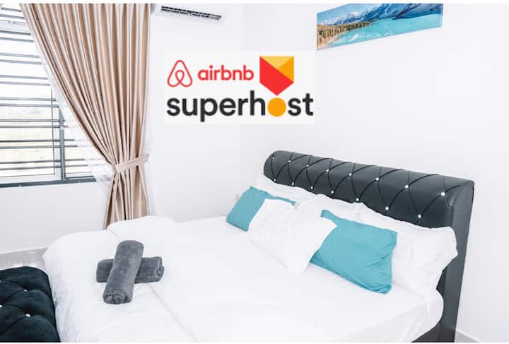Spacious 4br Home Near Senai Airport | Kulai | Jb - Senai