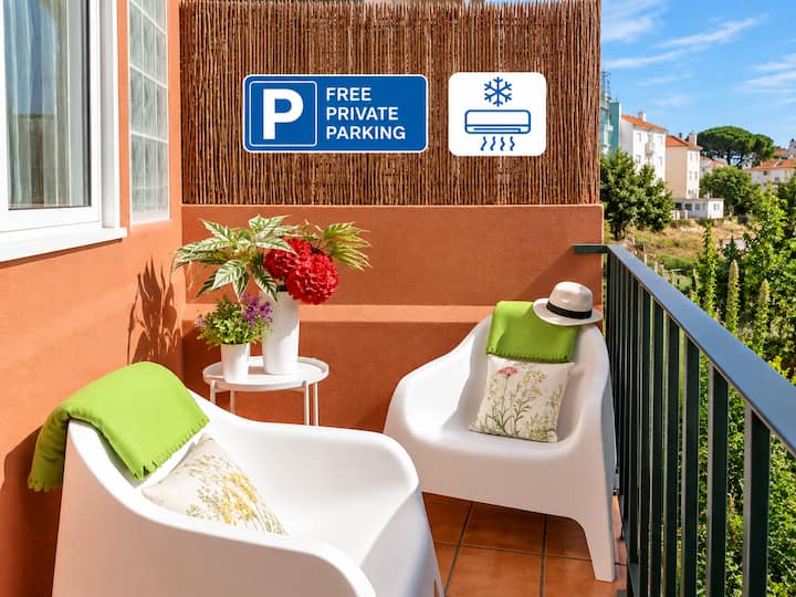 27 À Graça, Parking Privé Gratuit Et Balcon - Lisboa