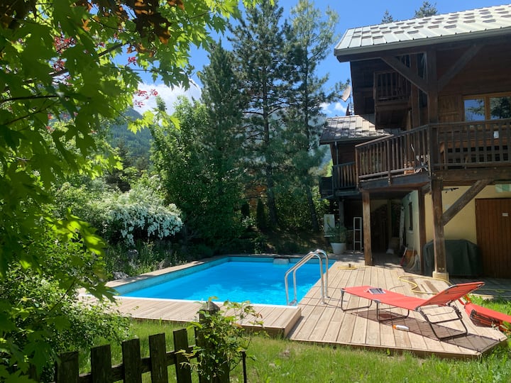 Chalet Prestigieux | 14 Pers. | Piscine & Sauna - Montgenèvre