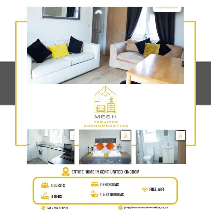 Modern 3br House | High-speed Wi-fi & Parking - Canterbury