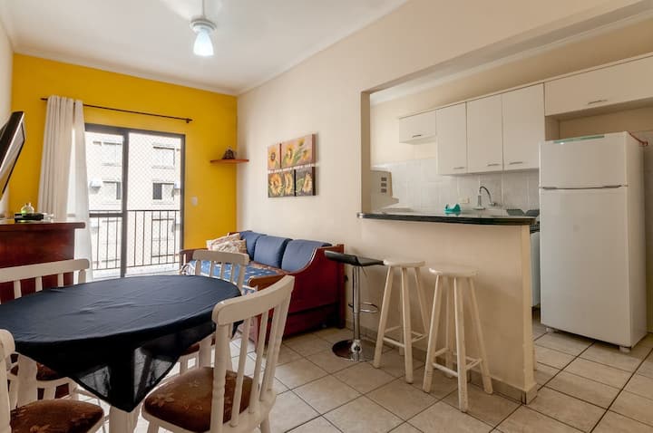 1 Dorm Enseada Guarujá Com Lazer - Guarujá