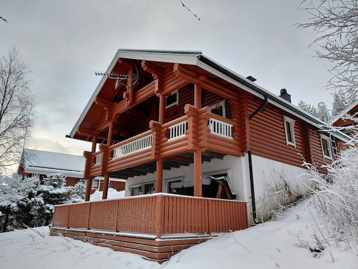 Ukkohalla - Erillinen Mökki, 3xhissiliput, 10 Hlö - Kainuu