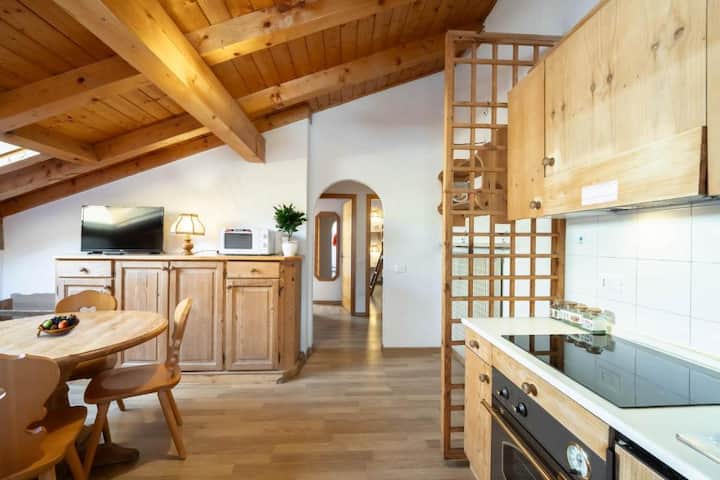 Canazei -Apartemnt 3 Rooms, Bath, 6 Beds - Alta Badia