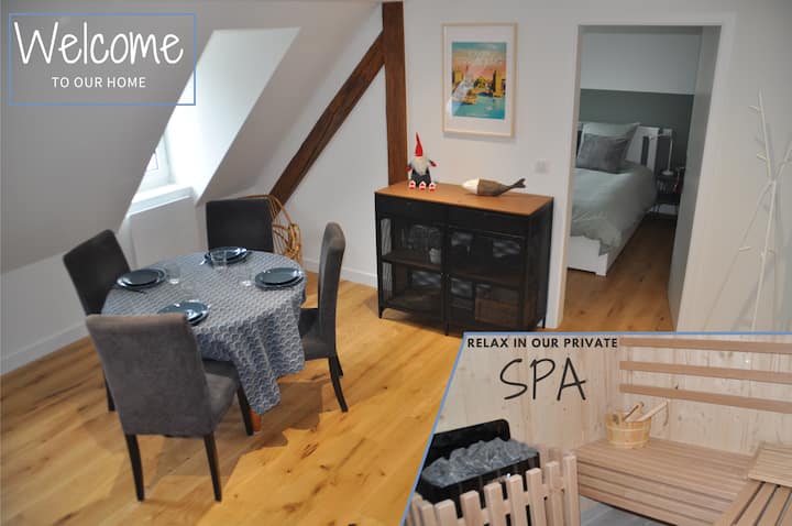 T3 De Charme, Sauna Privé, Unique Et Prox. Centre - Strasbourg