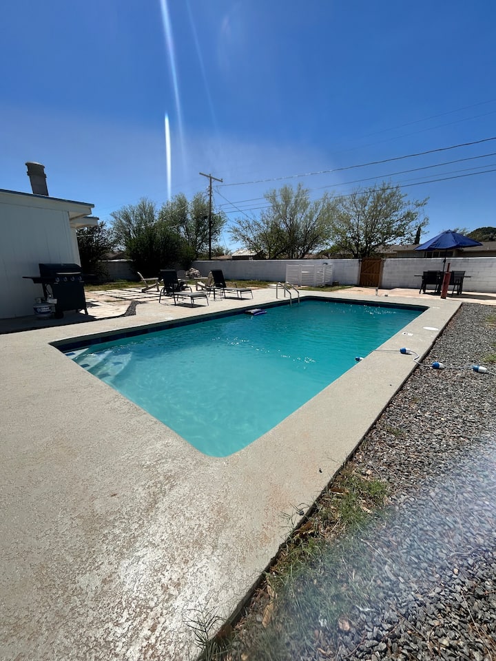 Family Pool House | Perfect Summer Escape - Odessa, TX