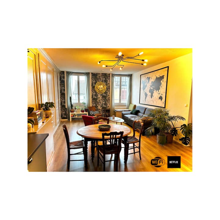 Grand T3 Hypercentre - Villefranche-sur-Saône