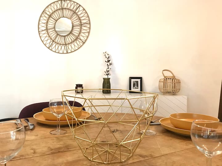 Superbe Bas De Villa 6/7 Pers - Aix-en-Provence