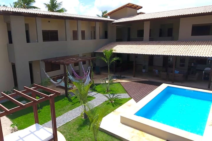 Luxury 10-room Villa W/ Pool Near Beach & Dining - São Miguel do Gostoso