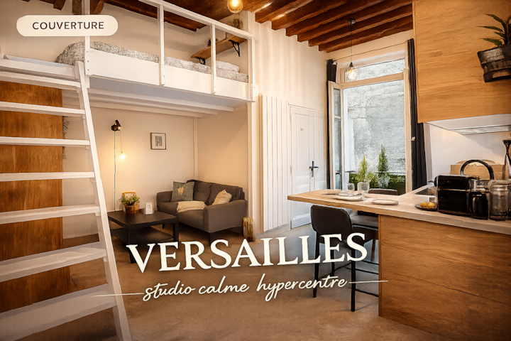 Studio Calme - 10 Min à Pieds Du Château ! - Versailles