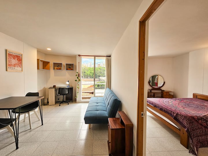 Poblado Park! Parking, Vigilancia 24h Y Fast Wifi! - Medellín