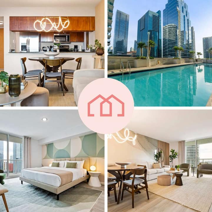Relaxing Cloud 9, Central Brickell Location - Miami