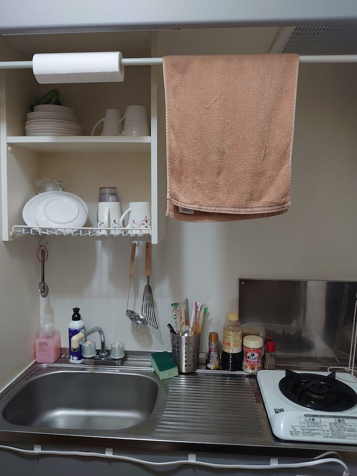 4人がゆっくり泊まれるお部屋(26.8㎡、2dk) - Fukuoka