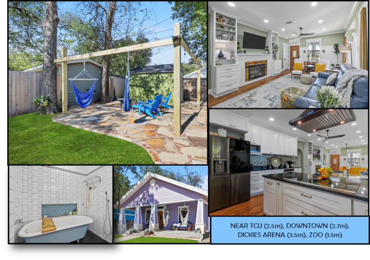 Historic Home Near Tcu, Zoo, Dickies & Downtown - Ryan Place - Fort Worth