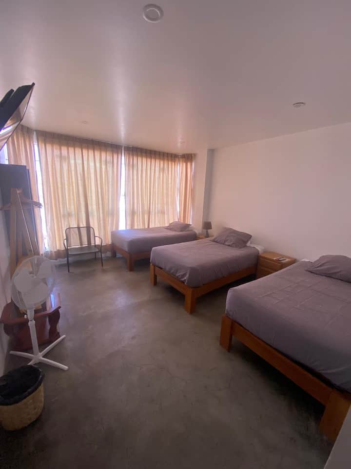 Habitacion Cuadruple Casa C/piscina Y Jardin - Paracas