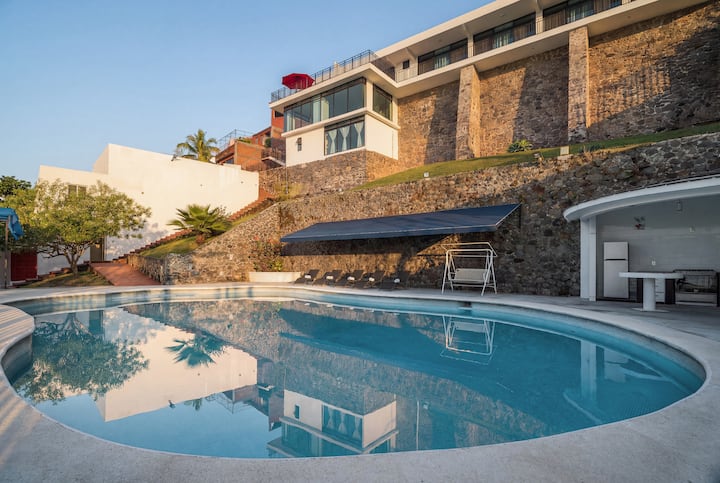 Casa Luma Alberca, Tenis, Squash, Vista Panorámica - Cuernavaca