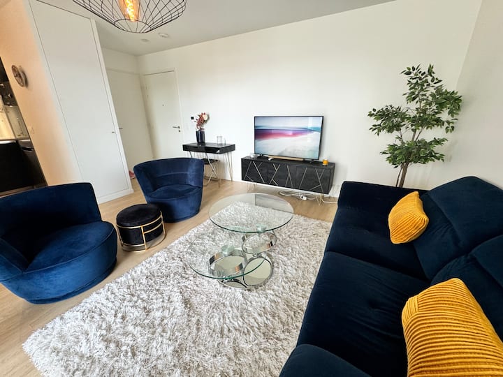 Cosy Moderne 2 Pièces - Balcon - Asnières - 2 Pax - Gennevilliers