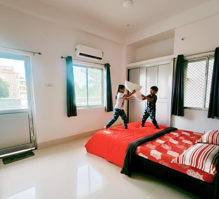 2bhk Home | Walk To Baba Dham, Park, Have Your Tea - Deoghar