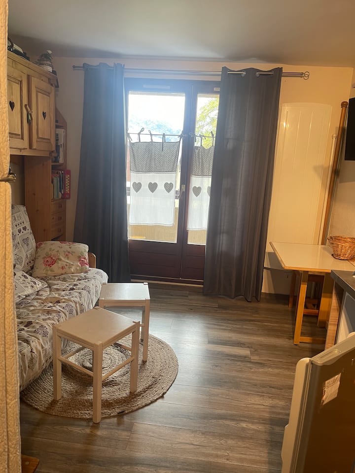Studio Gîte Montagne Cosy 20 M2 Chaleureux - Saint-Léger-les-Mélèzes