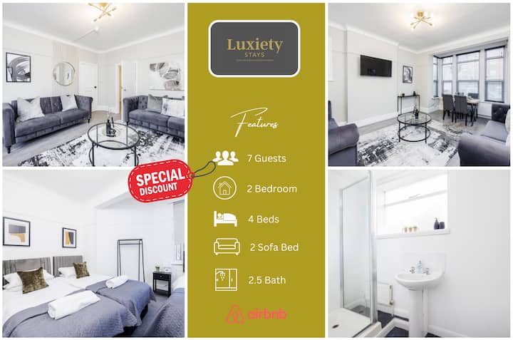 Amazing 2br Long Stay Discount By Luxiety Stays - Southend-on-Sea