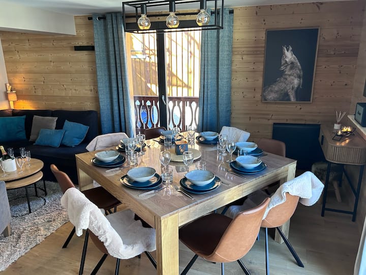 Appartement 8p Montalbert - 3ch - Pied Des Pistes - La Plagne