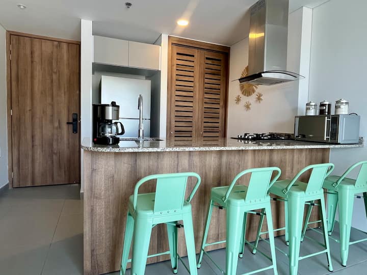 Moderno Apartamento A 2 Cuadras De La Playa - Kolumbien