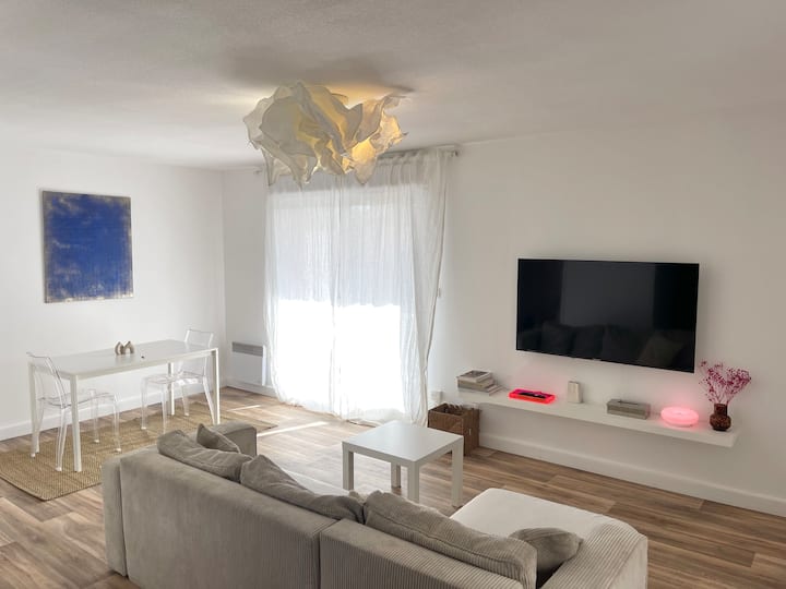 Grand T2 - Lumineux - Piscine - Parking - Terrasse - Cugnaux