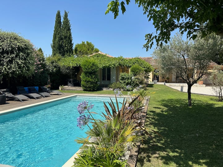 Villa Provençale, Piscine Privée, Jardin Paysager - Monteux