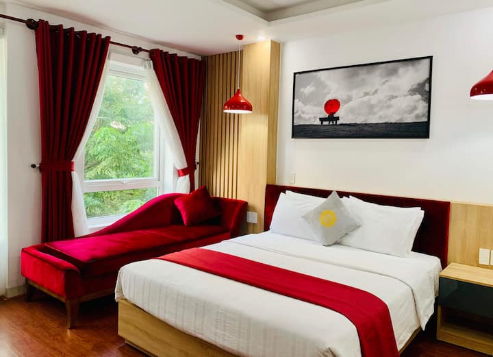 Sunny Beach - Deluxe Queen With Hot Bathtub -Id201 - Da Nang, Province, Vietnam