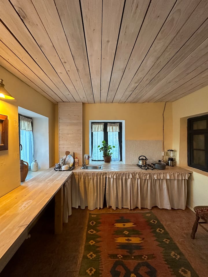 The First Floor Of A Farmhouse - Georgia