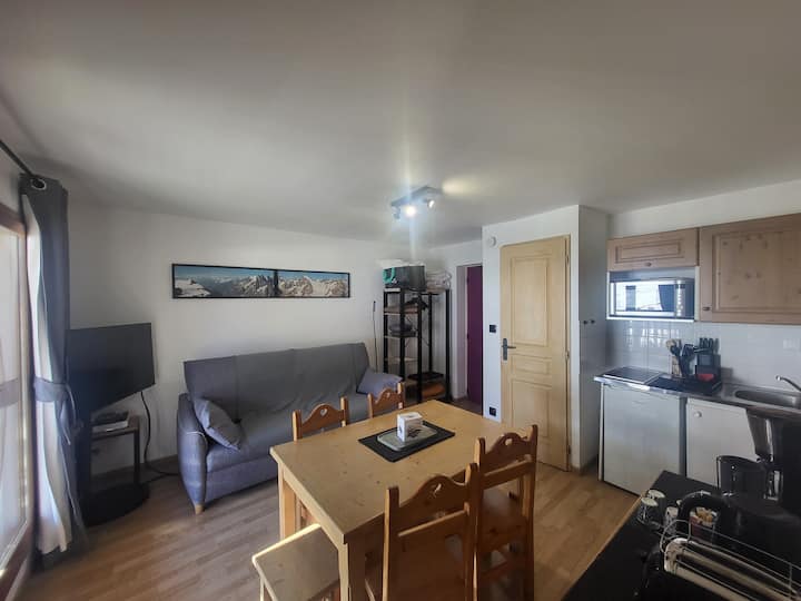 Studio En Face Des Pistes - Montgenèvre