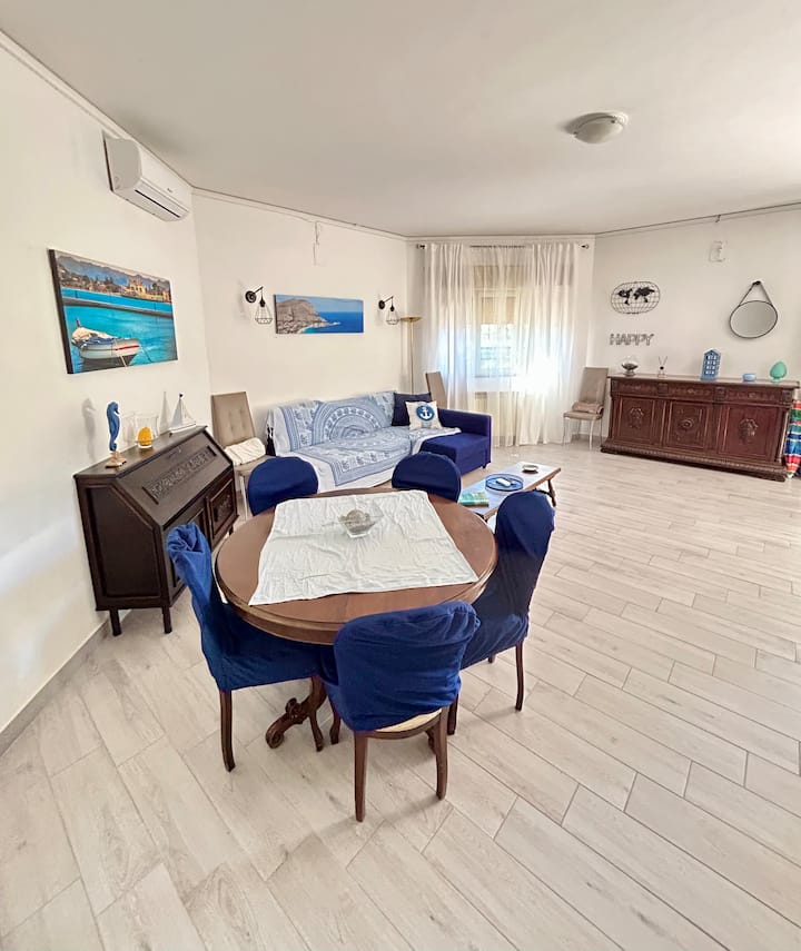 Villa Mia Mondello, Beach At 200 M, With Parking - Palermo