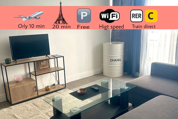 Apartament Luminos Si Spațios - Brétigny-sur-Orge