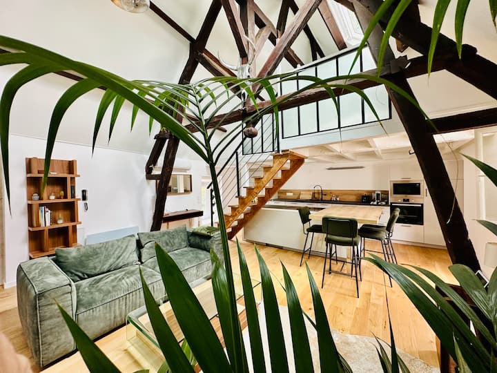 Loft De Luxe Près Du Vieux-port - Clim & Baignoire - La Rochelle