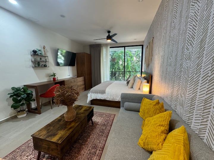 Boho Studio, 2 Pools + Coworking · 205a - Tulum