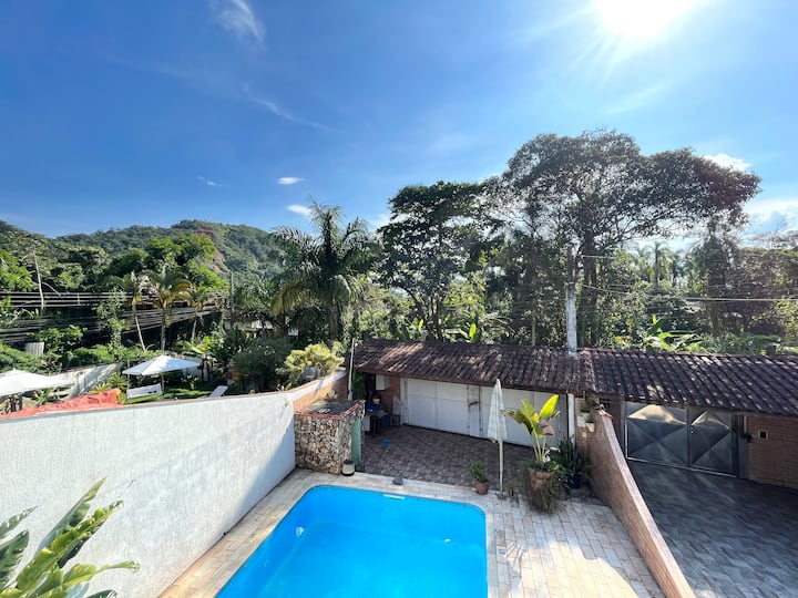 Bora Bora Com Piscina A 50m Vista Pro Mar - São Sebastião