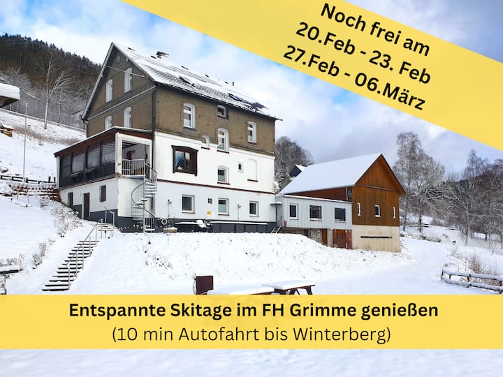 Ferienhaus Grimme (350m²,18 Pers.) Im Kurpark - Winterberg