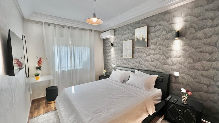 Charme & Confort, Appartement Central à Hassan - Rabat