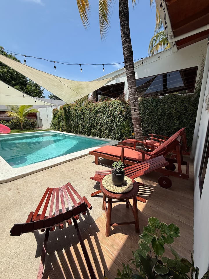 1villa Pool Bbq Parking Tunco/zonte/sunzal - El Salvador