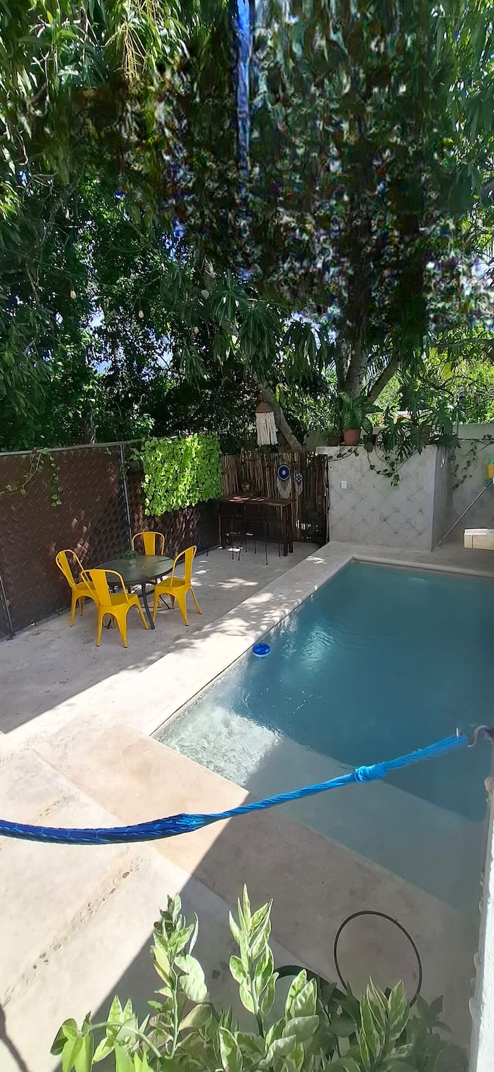Casa Asuncion, Boho Chic Con Piscina Encantadora - Yucatán