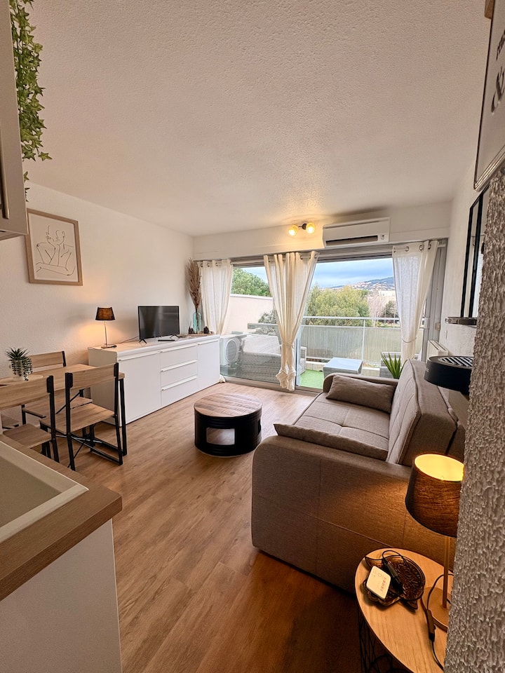 Jolie 2 Pièces Bord De Siagne - Mandelieu-la-Napoule