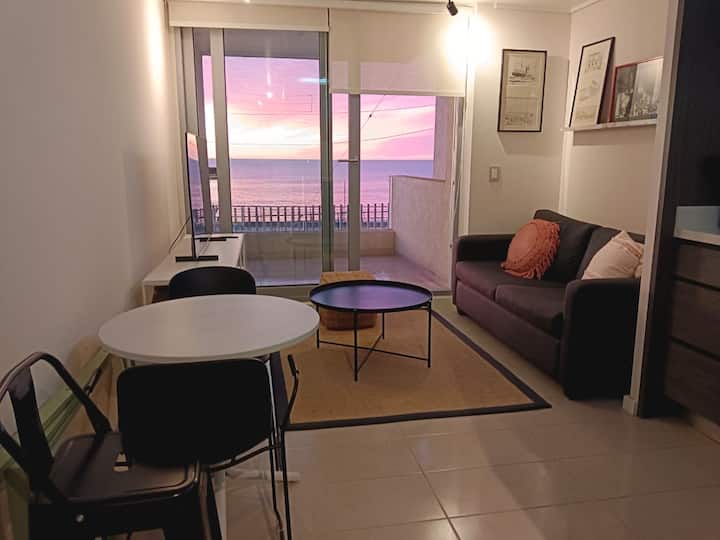 First Line Beachfront, With Parking - Concón