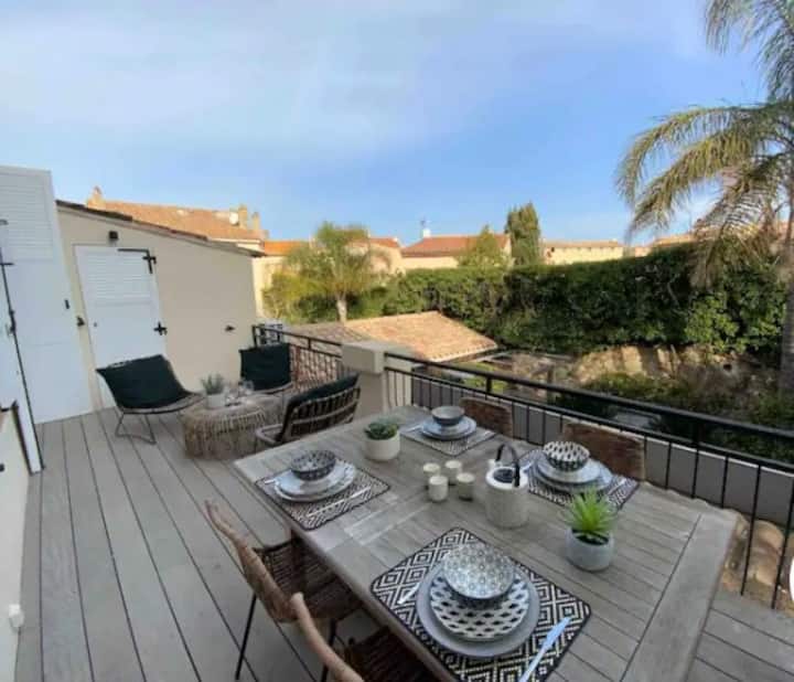 Appart. Terrasse Plein Centre - Saint-Tropez