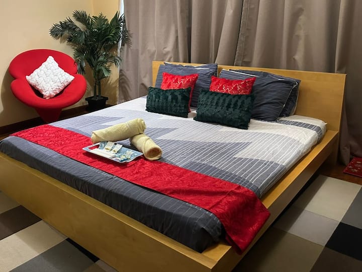 Greenbelt | Gd Lit | Balcon Gym Piscine Lave-linge - Makati