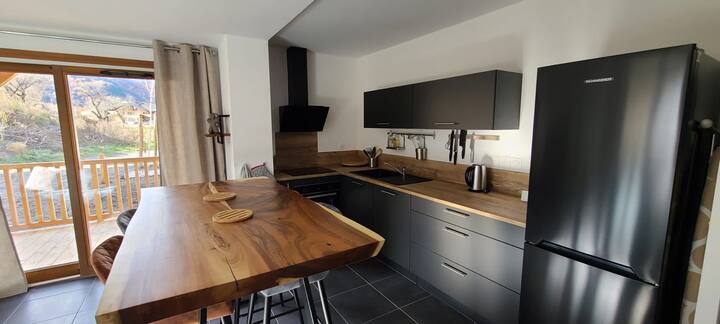 Appartement Proche Pistes Avec Terrasse Et Jardin - Le Monêtier-les-Bains