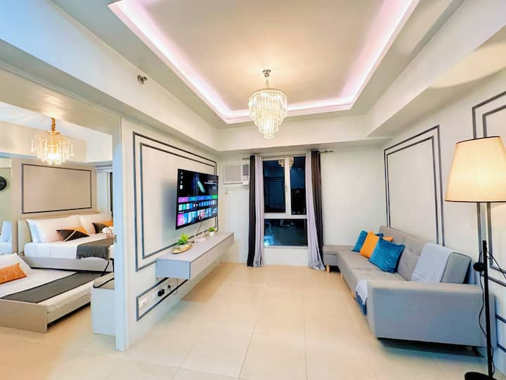 1br + Sofa Bed In Cebu It Park + Pool-wifi-netflix - Cebu City