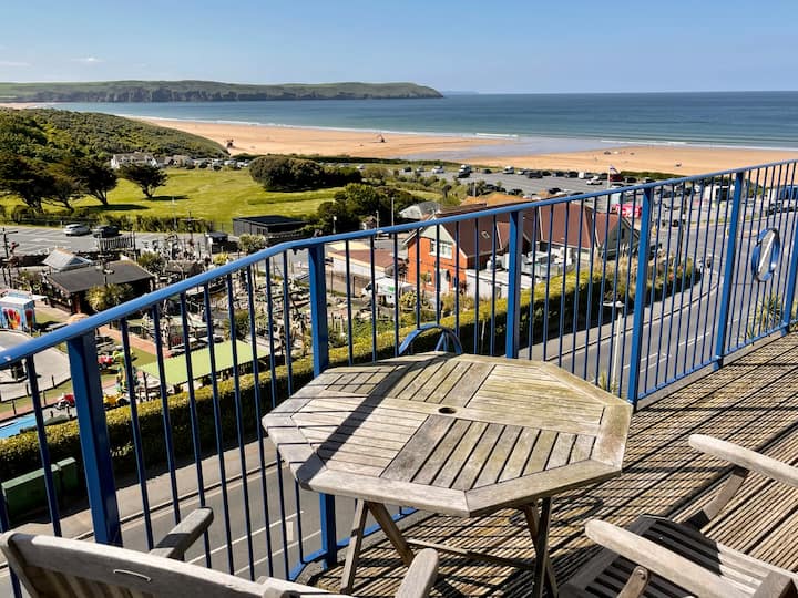 "4 Mins Bed 2 Beach" - Amazing Views: 11 Narracott - Rockham Bay