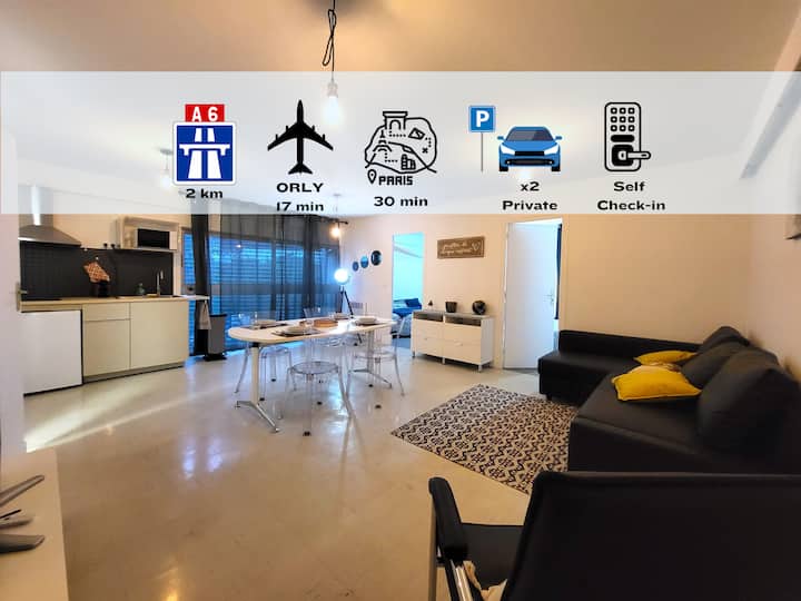 L'inedito : Bel Appartement Proche T12 / Orly - Chilly-Mazarin