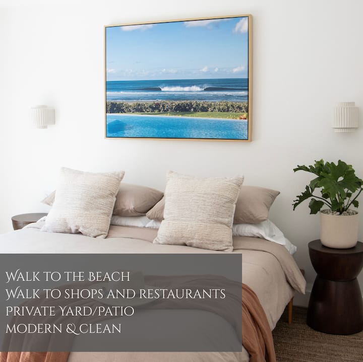 Modern Beach Escape: Walk To Ocean + Private Patio - St. Augustine Beach, FL